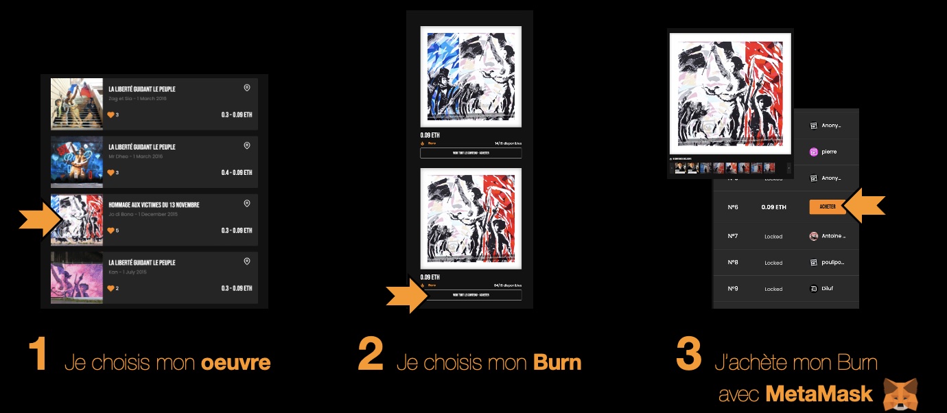 Wall Burners - La seule source de NFT street-art officiels - Wallburners